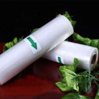 China PE PA Vaccum Seal Roll Plastic Embossed Vacuum Sealer Bags Rolls For Microwave for sale