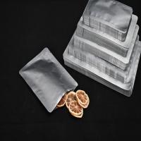 China Metallic Mylar Aluminum Foil Bags Storage Pouch for Food Tea for sale