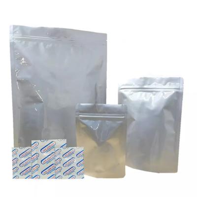 China Large Smell Proof Aluminum Foil Mylar Bags Food Storage With Oxygen Absorbers for sale