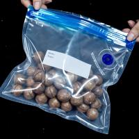 China BPA Free Commercial Vacuum Sealer Zipper Bags Poly Nylon Vacuum Pouches for sale