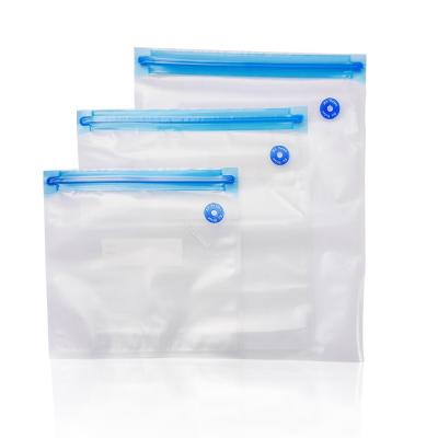 China PE PA Food Reusable Sous Vide Bags CE Vacuum Sealer Zipper Bags BPA-Free for sale