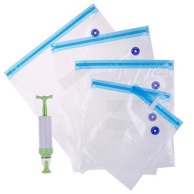 China Polyethylene Food Saver Vacuum Sealed Ziplockk Bags Sous Vide Bags for sale