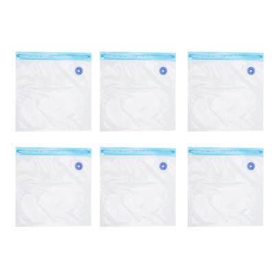 China Nylon Vacuum Zipper Bags Food Packaging With Reclosable Double‑Layer Zipper for sale