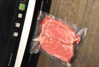 China PE Embossed Vacuum Sealer Food Bags Vacuum Food Pouches For Meat for sale
