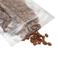 China Resealable Aluminum Foil Stand Up Pouch Bags Food Storage Smell Proof With Window for sale