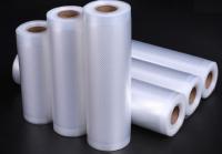 China 3 Mils Embossed Vacuum Sealer Rolls Food Grade Plastic Nylon Vacuum Pouches for sale