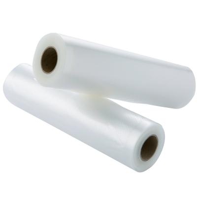 China 3 Mils Embossed Vacuum Sealer Rolls Food Grade Plastic Nylon Vacuum Pouches for sale