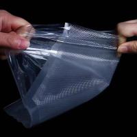 China 3 Mils Embossed Vacuum Sealer Rolls Food Grade Plastic Nylon Vacuum Pouches for sale