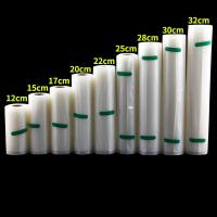 China CE Plastic Embossed Vacuum Seal Bag Rolls Food Storage Poly Nylon Vacuum Pouches for sale