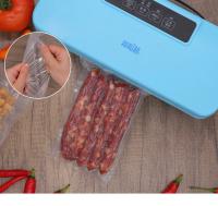 China food saver vacuum sealer bags Three Sides Sealed Embossed Vacuum Sealer Bags Rolls for sale