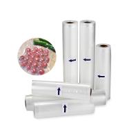 China Custom Packaging Embossing Bag BPA Free Embossed Vacuum Sealer Bags Roll for sale