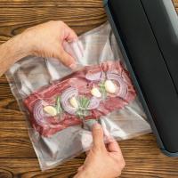 China Low Price BPA Free Vacuum Sealer Bags Nylon Plastic Packaging Reusable Vacuum Bags Food for sale