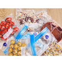 China Sous Vide One Way Valve Vacuum Sealer Plastic Bag Double Layers Zipper Food Bags for sale