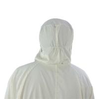 China 2.5mm Grid 98% Cotton 2% Conductive Fiber ESD Coverall for sale