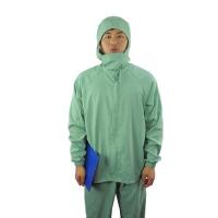 China Dust Proof Military Unisex ESD Garment 4L 100D 130g Antistatic Workwear for sale