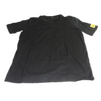 China ESD Polo Shirt 80 Washes Black Antistatic Cotton Polyester EN 61340-5-1 for sale