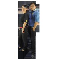 China ESD Antistatic Cotton T Shirt 155g 96% Cotton 4% Conductive Fiber Blue Black S to 6XL for sale