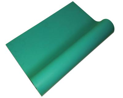 China antistatic conductive rubber ESD table and floor green mat for sale