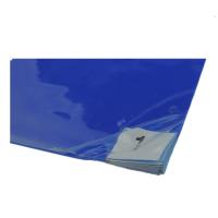 China Disposable 250% Rupture Elongation 50um PE Sticky ESD Mat 30 Sheets for sale