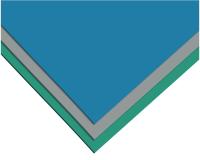 China SGS Static Dissipative 3.6Mpa 2 Layers ESD Rubber Table Mat for sale