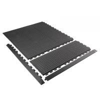 China Lab Standing Conductive Rubber 10e6 Ohm 3 Ply ESD Mat for sale
