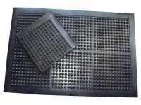 China Lab Standing Conductive Rubber 10e6 Ohm 3 Ply ESD Mat for sale