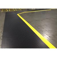 China ESD Anti Fatigue Mat 15mm Rectangle Bubble Interlock Static Dissipative PVC Floor Mat for sale