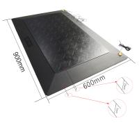 China ESD Anti Fatigue Floor Mat 25mm Thick Cleanroom EPDM Foam Rubber Mat 0.5KG for sale