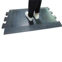 China ESD Anti Fatigue Floor Mat 25mm Thick Cleanroom EPDM Foam Rubber Mat 0.5KG for sale