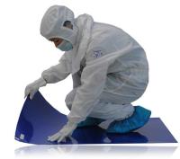 China Antibacterial 30 Sheets 900g/25mm Adhsive ESD Sticky Mat for sale