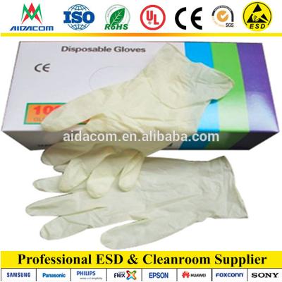 China Latex Examination Gloves Powdered and Powder Free Sterile S M L XL for sale
