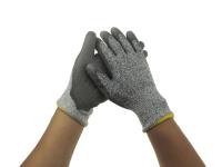 China 300g 98% Active Polyester 2% Active Carbon Fiber ESD Gloves for sale