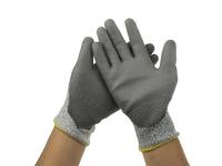 China 300g 98% Active Polyester 2% Active Carbon Fiber ESD Gloves for sale