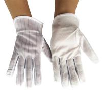 China Non Irritations Conductive Fiber 10e10 Ohms ESD Gloves for sale