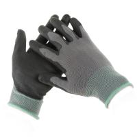 China 13 Gauge Seamless Carbon Fiber ESD Gloves 10e6-10e8 Ohm Surface Resistivity for sale