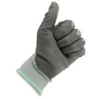 China 13 Gauge Seamless Carbon Fiber ESD Gloves 10e6-10e8 Ohm Surface Resistivity for sale