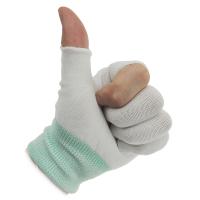 China ESD Nylon Knitted PU Coated Finger Palm Fit Gloves 10g Surface Resistance 10^6-10^9 for sale