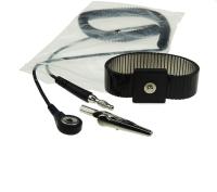 China Reusable Anti Static Wrist Straps With Grounding Wire Alligator Clip for sale