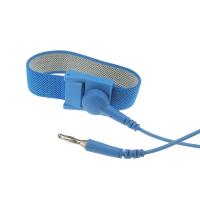 China Blue Black 7MM Snap 1M5%  ABS ESD Wrist Strap for sale