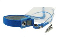China ESD Conductive Wrist Straps 1.8M Coil Cord 1MΩ Resistance Anti Static Grounding for sale