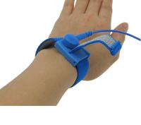 China ESD Conductive Wrist Straps 1.8M Coil Cord 1MΩ Resistance Anti Static Grounding for sale