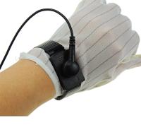 China ESD Conductive Wrist Straps 1.8M Coil Cord 1MΩ Resistance Anti Static Grounding for sale