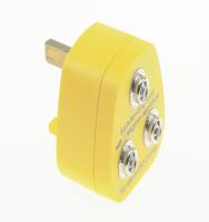 China Euro General Purpose 0.09KG ESD Antistatic Grounding Socket for sale