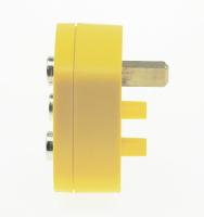 China Euro General Purpose 0.09KG ESD Antistatic Grounding Socket for sale