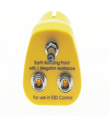 China UK EBP  2X10mm Stud 1M Resistor Earth Bonding Point for sale