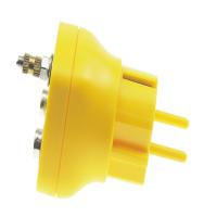 China UK EBP  2X10mm Stud 1M Resistor Earth Bonding Point for sale