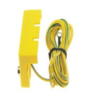 China Residential 2x10mm Snap 2M Ohms 250V Earth Grounding Plug for sale