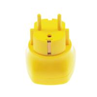 China ESD Plastic EU Earth Bonding Plug 3x10mm Stud 1M Resistor CE Certified for sale