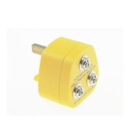 China RoHS CE Static Dissipative Earth Bonding Plug 3x10mm Stud 1M Resistor for sale