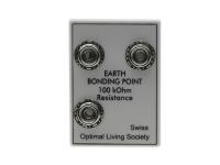 China Switzerland 1M Connector 50mm Antistatic Grounding Plug for sale
